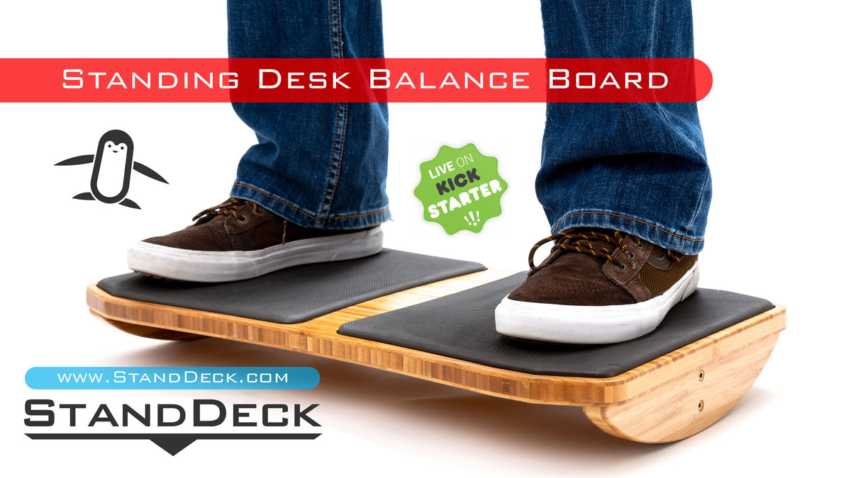 StandDeck - Balance board to standing desks